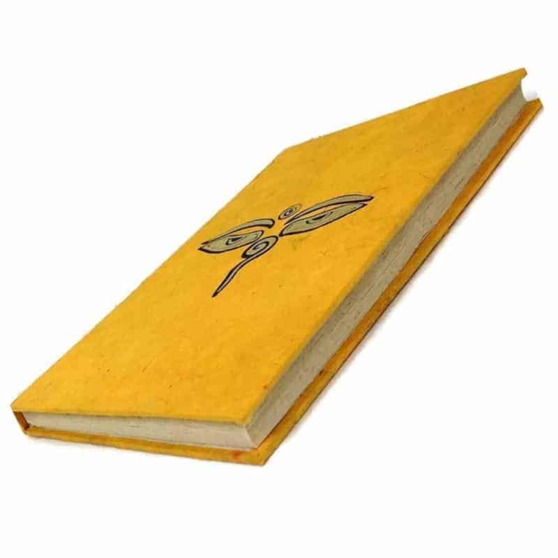 Lokta Paper Notebook -Eye of Buddha - Healinglama Gift Shop